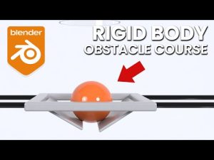 Rigid Body Obstacle Course Animation – Blender Tutorial – Blender.fi