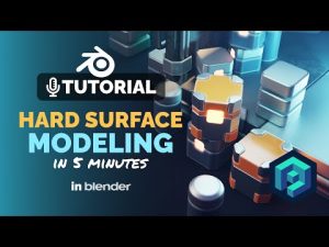 Learn Blender Hard Surface Modeling in 5 Minutes! | Polygon Runway ...