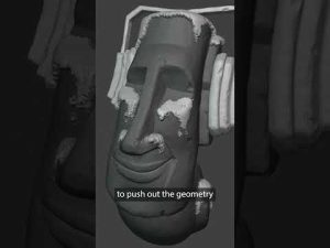 Quickly sculpt moss in Blender – Blender.fi