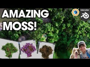 This Moss Add-On for Blender is AMAZING! – Blender.fi