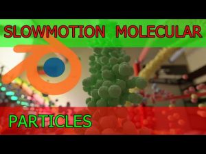 Slowmotion Molecular Particles Blender – Blender.fi