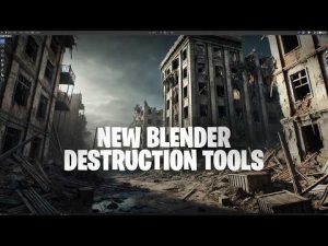 New Blender Destruction tools – Blender.fi