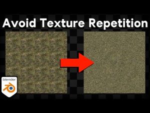 Avoid Texture Repetition On Large Scale Textures Blender Tutorial
