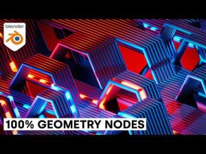 Making Crazy Structures with Geometry Nodes in Blender (the easy way) – Blender.fi