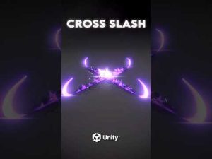 Here’s a Cross Slash in #unity #vfx #gamedev – Blender.fi