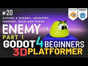 Godot 4 3D Platformer Lesson #20: Adding an Enemy! (Part 1) – Blender.fi