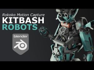 Kit-bash Your Own Robot | Rokoko MoCap – Blender.fi