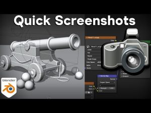 How to Take Quick Screenshots in Blender (Quick Tip) – Blender.fi