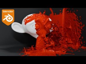 Blender Tutorial – Paint Splatter Effect with Dynamic Paint – Blender.fi