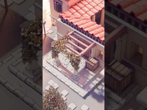 Modeling an ancient Rome building in Blender – Blender.fi