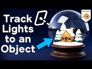 Track Lights to an Object 💡 (Blender Lighting Tip) – Blender.fi
