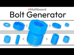How To Use The Multiboard Bolt Generator – Blender.fi