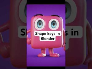 Shape keys are so fun 🔑 #b3d #blender #blender3d – Blender.fi