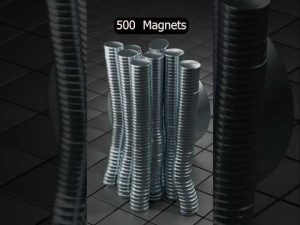 1000 Magnet Simulation – Blender – Blender.fi