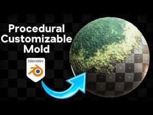 Procedural Customizable Mold Material (Blender Tutorial) – Blender.fi