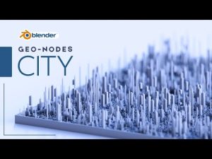 Blender Tutorial – Geometry Nodes Procedural City – Blender.fi