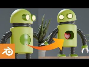 Android Bot Animation Tutorial Blender | Part 1 – Blender.fi