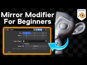 Mirror Modifier for Complete Beginners (Blender Tutorial) – Blender.fi