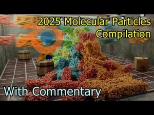 2025 Molecular Particles Blender Compilation With Commentary – Blender.fi