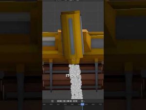 How to make an animated low-poly thruster flame effect in Blender #b3d ...